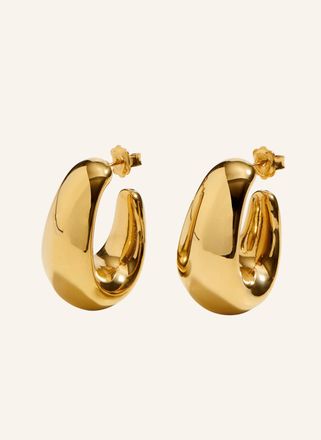 Pompidou Ohrstecker Elia Oval Stud By Glambou gold