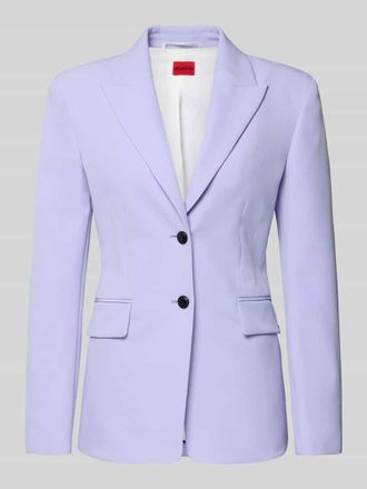 HUGO BOSS Slim Fit Longblazer mit Abn&auml;hern Modell ASMALLA-1