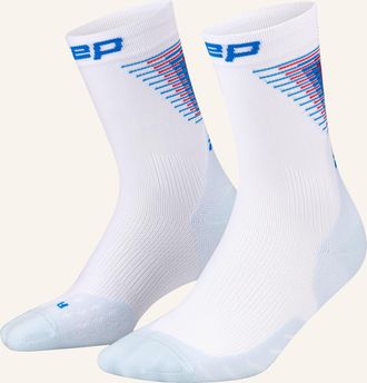 CEP Cep Cep Cep Run Edt. Halo Socks, Mid Cut, Women weiss