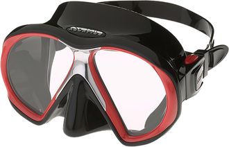 Atomic SubFrame Black-red Tauchmaske