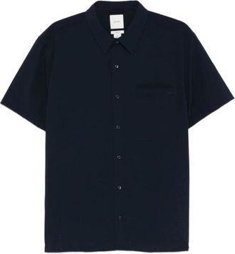 Calvin Klein Homme, Chemises, Bleu, Taille: L Short Sleeve Shirt