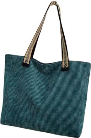 IFUNDOM Paquet &agrave; Bandouli&egrave;re Vintage Paquet Fourre-tout En Velours C&ocirc;tel&eacute; Vert R&eacute;tro Femme Quotidien Shopping Randonn&eacute;e