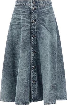 Diesel Femme, Jupes, Bleu, Taille: W26 De-Annet-B-Fsh Skirt