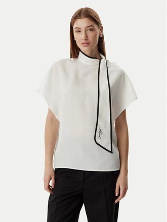 Karl Lagerfeld Bluse B2W11015 Creme Loose Fit