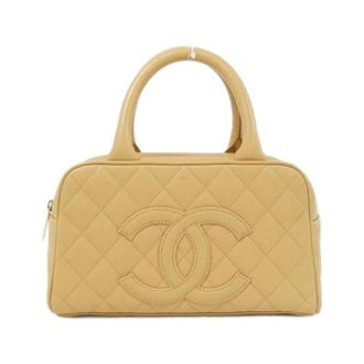 Chanel Pre-owned Vintage Boston Bag - - Pre-owned - Damen - Beige - ONE SIZE