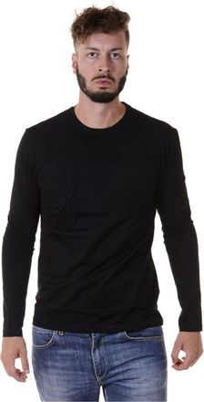 Versace Homme, Tops, Noir, Taille: S V800491Fvj00412Nero