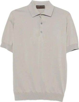 FILIPPO DE LAURENTIIS Homme, Tops, Gris, Taille: L Polo MC Polo