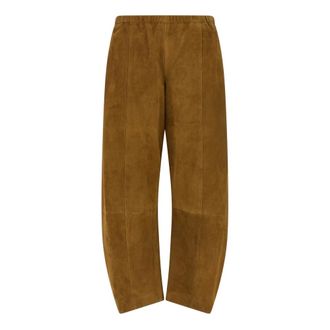 Khaite Femme, Pantalons, Brun, Taille: 38 FR Clover Pant