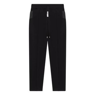 GCDS Drawstring Panel Sweatpants - - Trousers - Herren - Schwarzk - XL