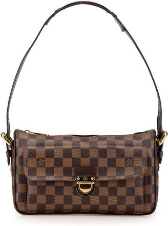 Louis Vuitton Hobo Bags - Damier Ebene Ravello GM - Gr. unisize - in Braun - f&uuml;r Damen