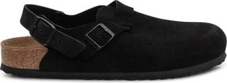 Birkenstock Homme, Chaussures, Noir, Taille: 41 EU Tokio II Suede Narrow Fit