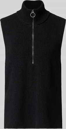 Soyaconcept Pullunder mit Stehkragen und Reißverschluss Modell Julia