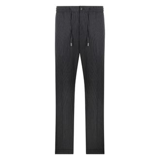 Philipp Plein Classic Tracksuit Pants Stripes - - Trousers - Herren - Schwarzk - L