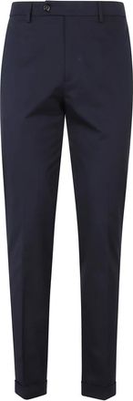 Berwick 1707 Homme, Pantalons, Bleu, Taille: XL YRetro Cotone Stretch