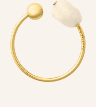 Vanessa Baroni Vanessa Baroni Armreif Pearl Bangle gold
