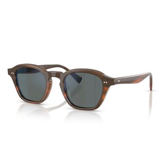 Oliver Peoples Lunettes de soleil Eyles - unisex - Accessoires - Brun - Taille: 48 MM