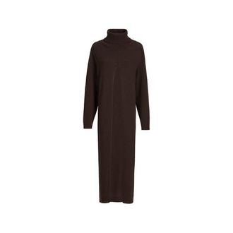 Saison 1865 Pull col roulé long en laine mélangée