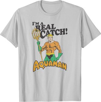 DC Comics Aquaman Real Catch T Shirt T-Shirt