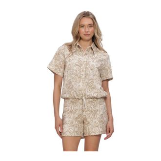 Nukus Leonora Bluse Paillet - - Blouses & Shirts - Damen - Beige - M