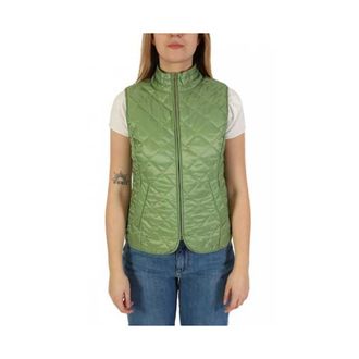 Marella &Auml;rmellose gesteppte- wattierte Jacke - - Jackets - Damen - Gr&uuml;n - S