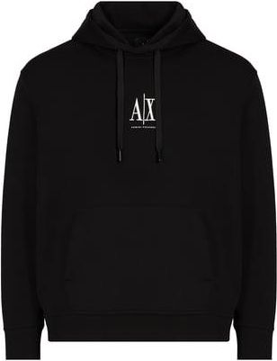 A|X Armani Exchange Sweat ample brod&eacute; &agrave; capuche