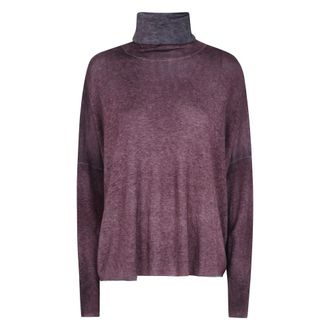 Avant Toi Femme, Pulls, Brun, Taille: 36 FR Col roul&eacute;s