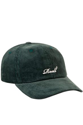 Reell Single Script Cap Dark Green Ribcord