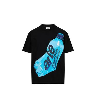 Arte T-shirt manches courtess&eacute;rigraphi&eacute; en coton