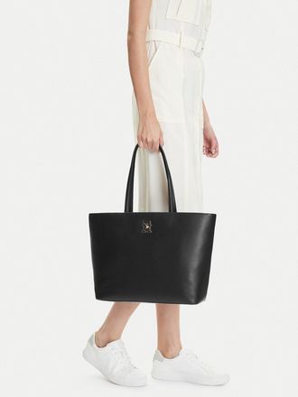 Tommy Hilfiger Handtasche Tommy Hilfiger AW0AW17528 Schwarz