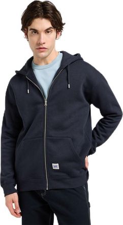 Lee Mens WW Full Zip Hoodie Hooded Sweatshirt, Rebel Navy, L