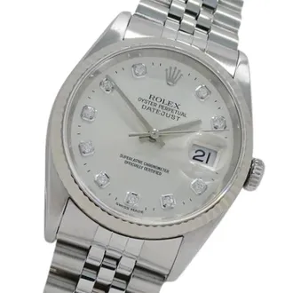 Rolex Pre-owned Vintage Datejust Armbanduhr - - Pre-owned - Herren - Grau - ONE SIZE