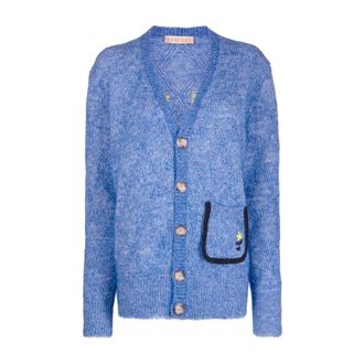 Cormio Damen, Strickwaren, Blau, SGr&ouml;&szlig;e