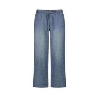 Summum Femme, Jeans, Bleu, Taille: 36 FR Wide Jeans