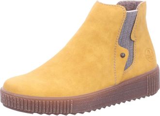 Rieker Damen Y6461 Chelsea-Stiefel, Gelb 68, 43 EU