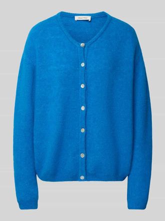 American Vintage Relaxed Fit Strickjacke aus Woll-Mix mit Leinen-Anteil
