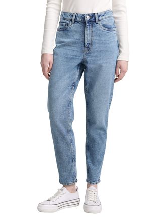 Tom Tailor Tom Tailor Damen 1048103 TTLINLEY Mom Jeans, 10119-Used Mid Stone Blue Denim, 26