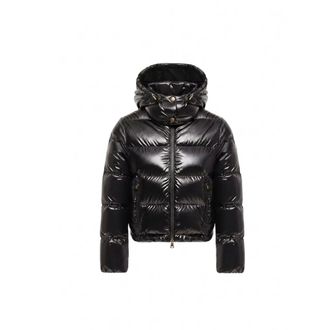 Moncler Femme, Vestes, Noir, Taille: 38 FR Doudoune Courte Niveole