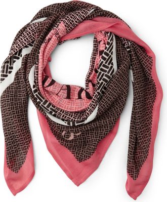 Street One Gemustertes Tuch striking coral A