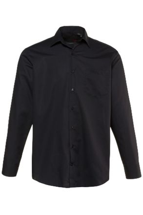 JP1880 Herren große Größen Übergrößen Menswear L-8XL Hemd, Business, Modern Fit, bügelfei schwarz 7XL 721316130-7XL