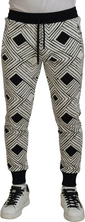 Dolce & Gabbana Geometrische Druck Jogginghose Pan74757