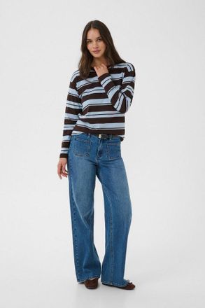 Kaffe Langarmbluse Langarm-Shirt KAwinny