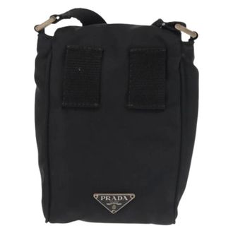Prada Sac bandouli&egrave;re en nylon Pre-owned - Femme - Pre-owned - Noir - Taille: ONE Size
