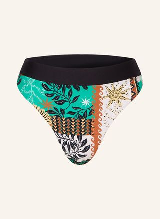 Seafolly High-Waist-Bikini-Hose Atlantis gruen