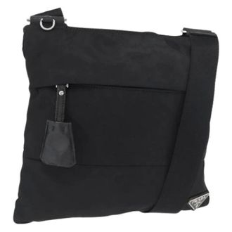 Prada Sac bandouli&egrave;re vintage en nylon Pre-owned - Femme - Pre-owned - Noir - Taille: ONE Size