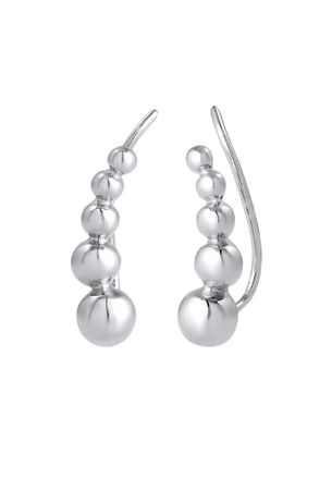 Elli Ohrringe Ear Climber, Kugel Geo