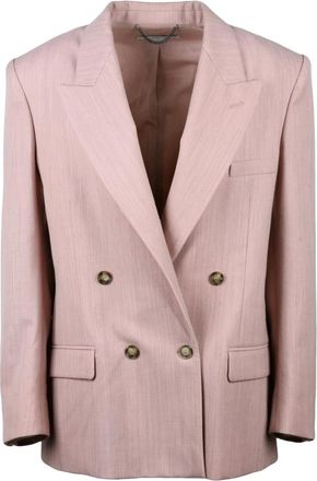 Stella McCartney Giacca Over - Femme - Vestes - Rose - Taille: 38 FR