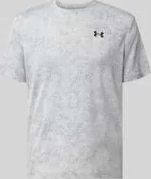Under Armour Regular Fit T-Shirt mit Strukturmuster Modell Pixelate