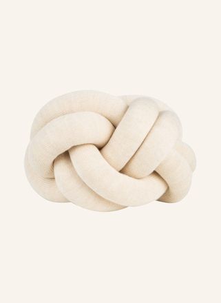 Design House Stockholm Design House Stockholm Dekokissen Knot weiss