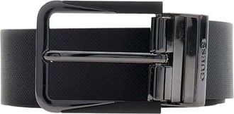 Guess Cuir ceinture Adjustable & Reversible Belt H35 W105 Black noir raccourcissable