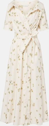 Altuzarra Wickelkleid Lydia aus einem Baumwollgemisch